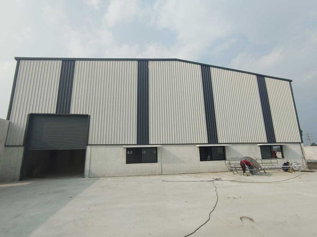 Factory Building Coimbatore Tamil Nadu :: A Cube Infrastructure